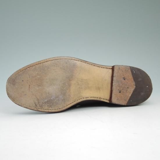 極上★オールデン 7.5D【★コードバン仕様/Stapleton Shoe別注品/986/ヴァンラスト】Van/コインローファー/Alden ...