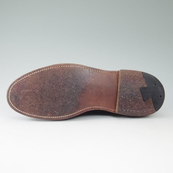 極美品★オールデン 7.5D【★希少!!アンライニング仕様】バリーラスト/29331F/スエード/プレーントゥ/Alden★b722 | 高級 ...