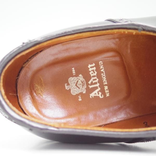 極美品★オールデン 9E【★コードバン仕様/993】バリーラスト/サドルシューズ/プレーントゥ/Alden★b741 | 高級中古革靴の買取 ...